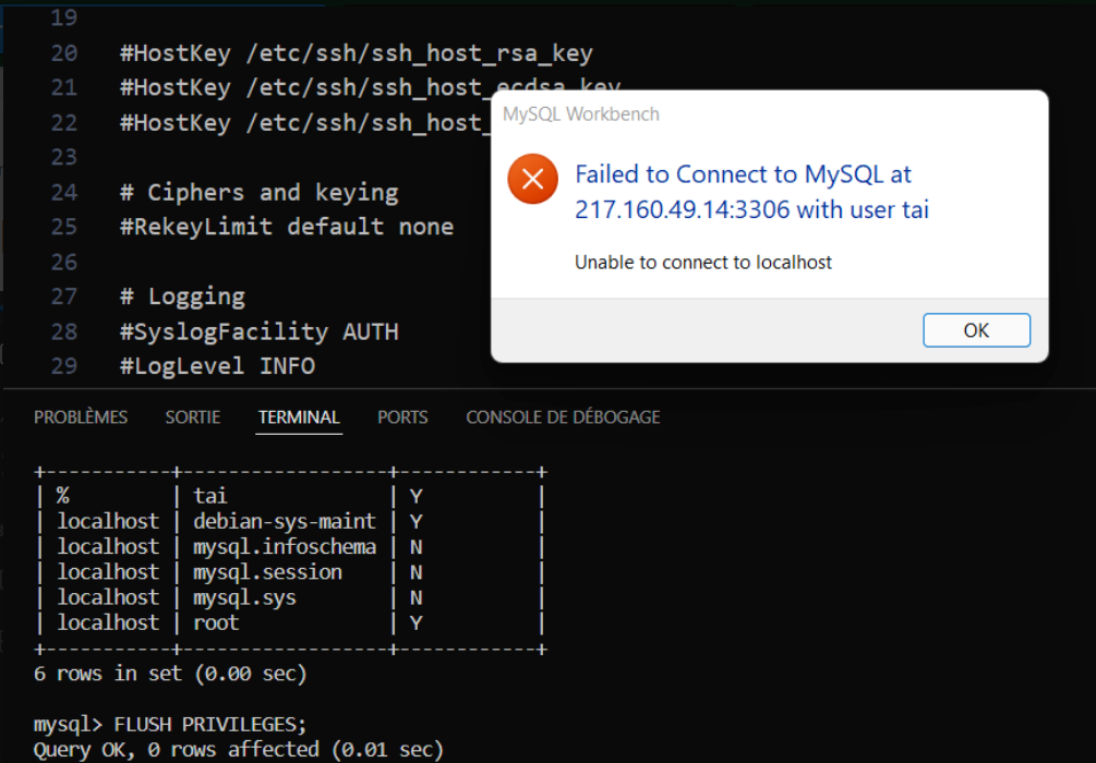 Failed To Connect To Mysql At Host With User Unable To Connect To Localhost Par Tai Page 1 